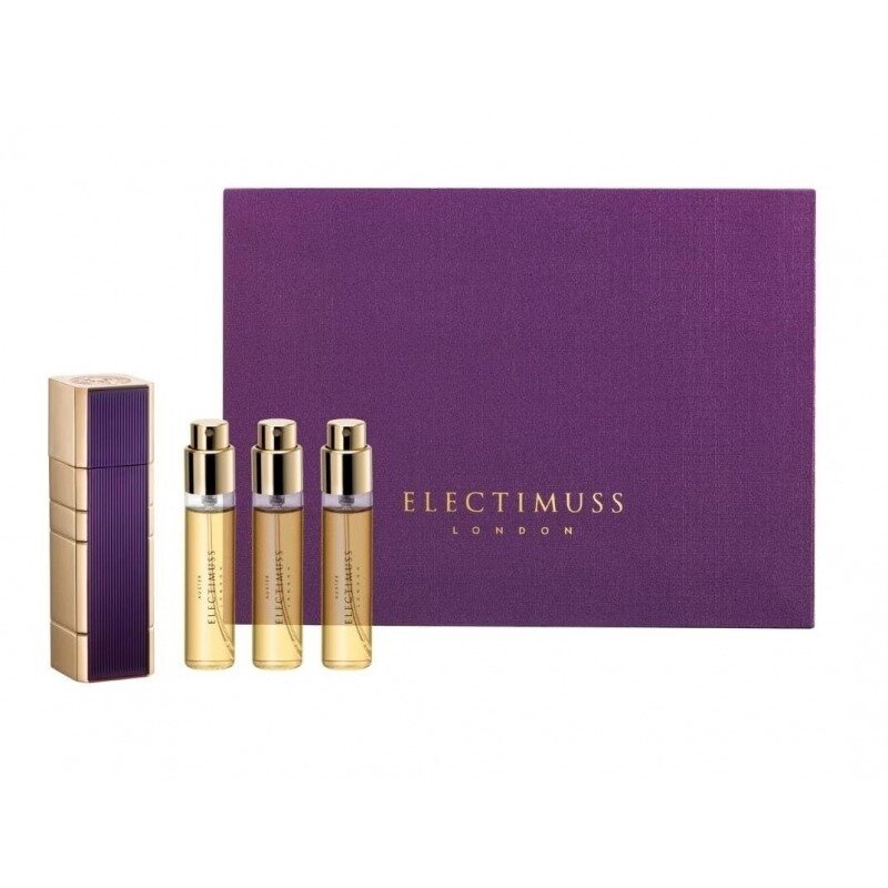Electimuss Nero Collection Vixere Parfum 3x10 мл + Gold/Purple Case, духи Унисекс