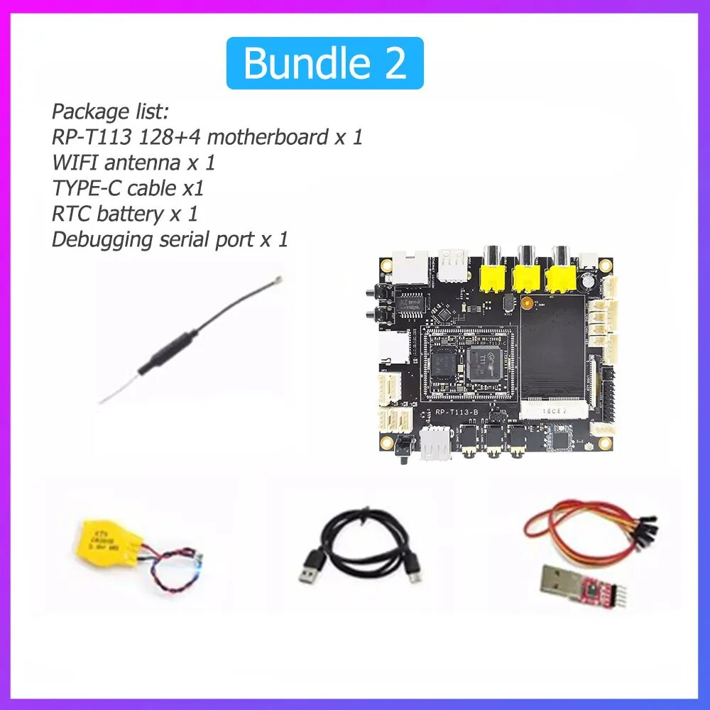 Демонстрационная плата SZCLX RP-T113 T113-S3 core board