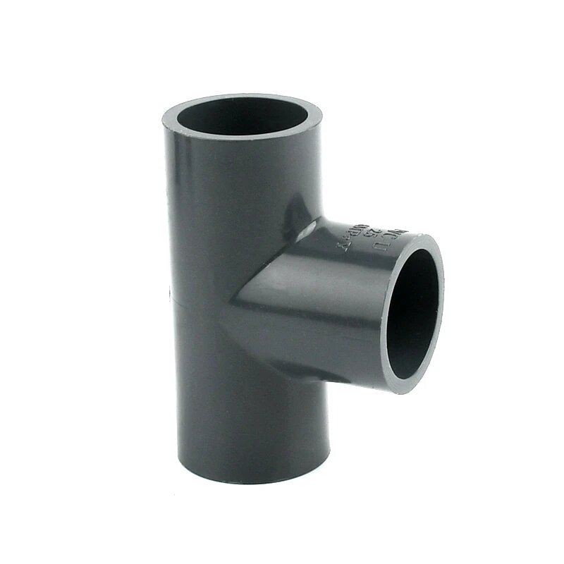 SHSMFC Соединитель ПВХ для труб 20,25,32,40,50 мм Серый, Equal diameter tee, Inner diameter 20mm