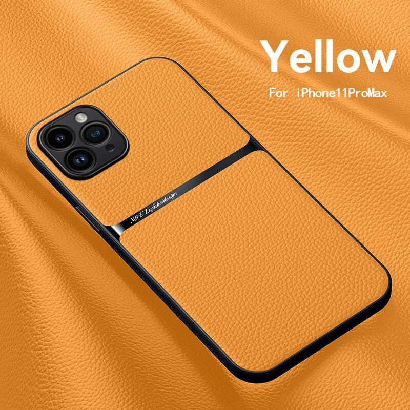 Чехол на Apple iPhone 11 Pro Max (айфон 11 про макс) Кожа