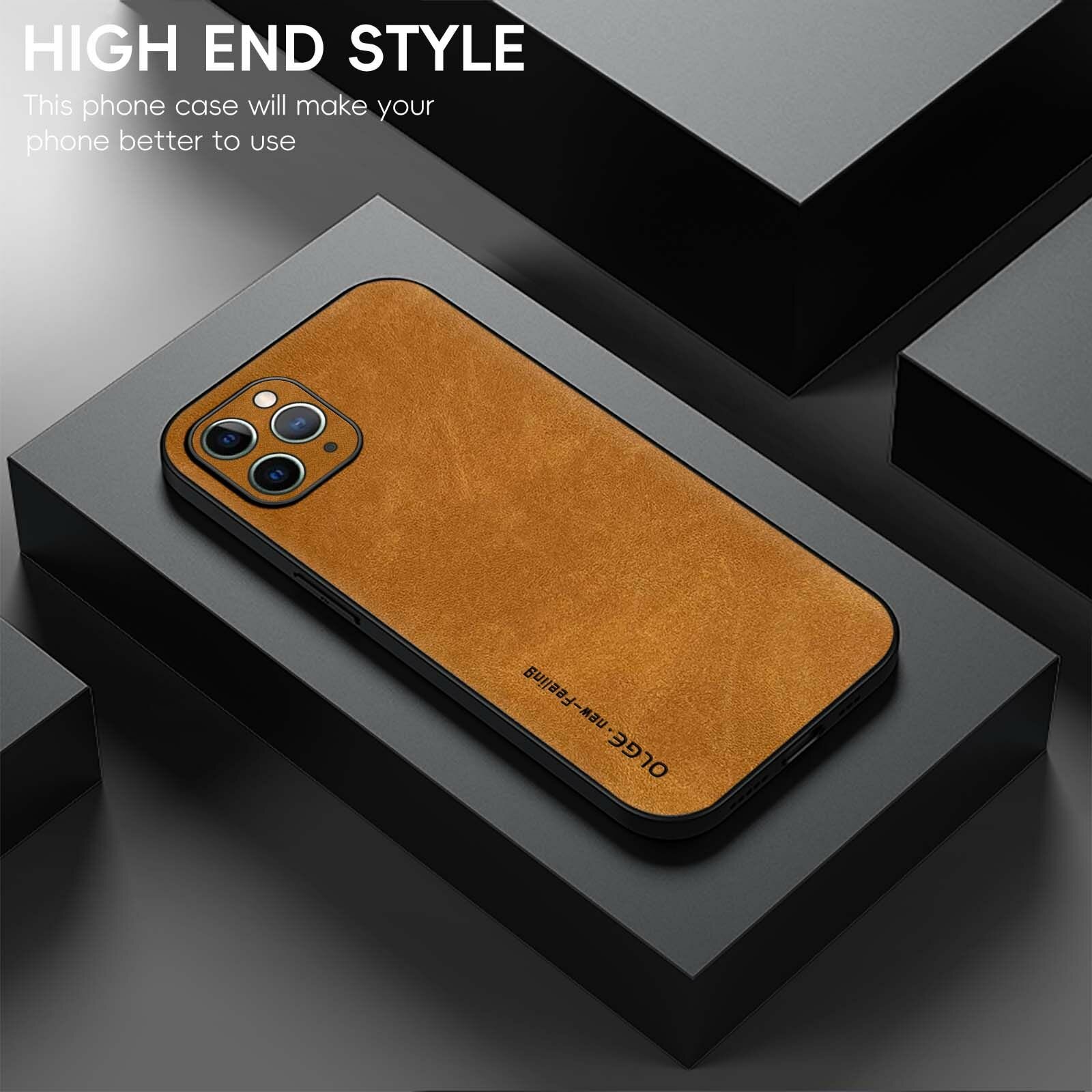 Чехол на Apple iPhone 11 Pro Max (айфон 11 про макс) Роскошная кожа противоударный с защитой камеры