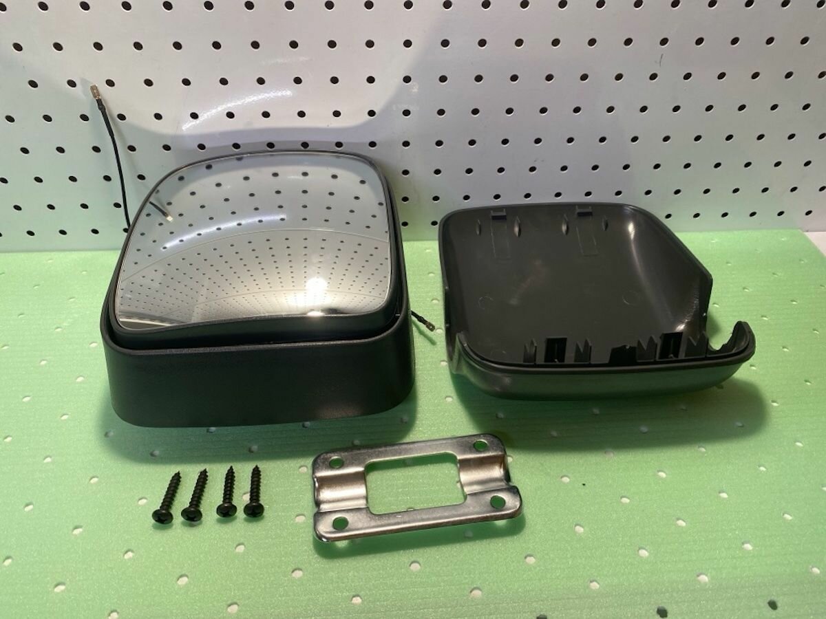 Зеркало панорамное левое MAN TGA TGL TGM с подогревом и мех. регулировкой МАН ТГА ТГЛ ТГМ