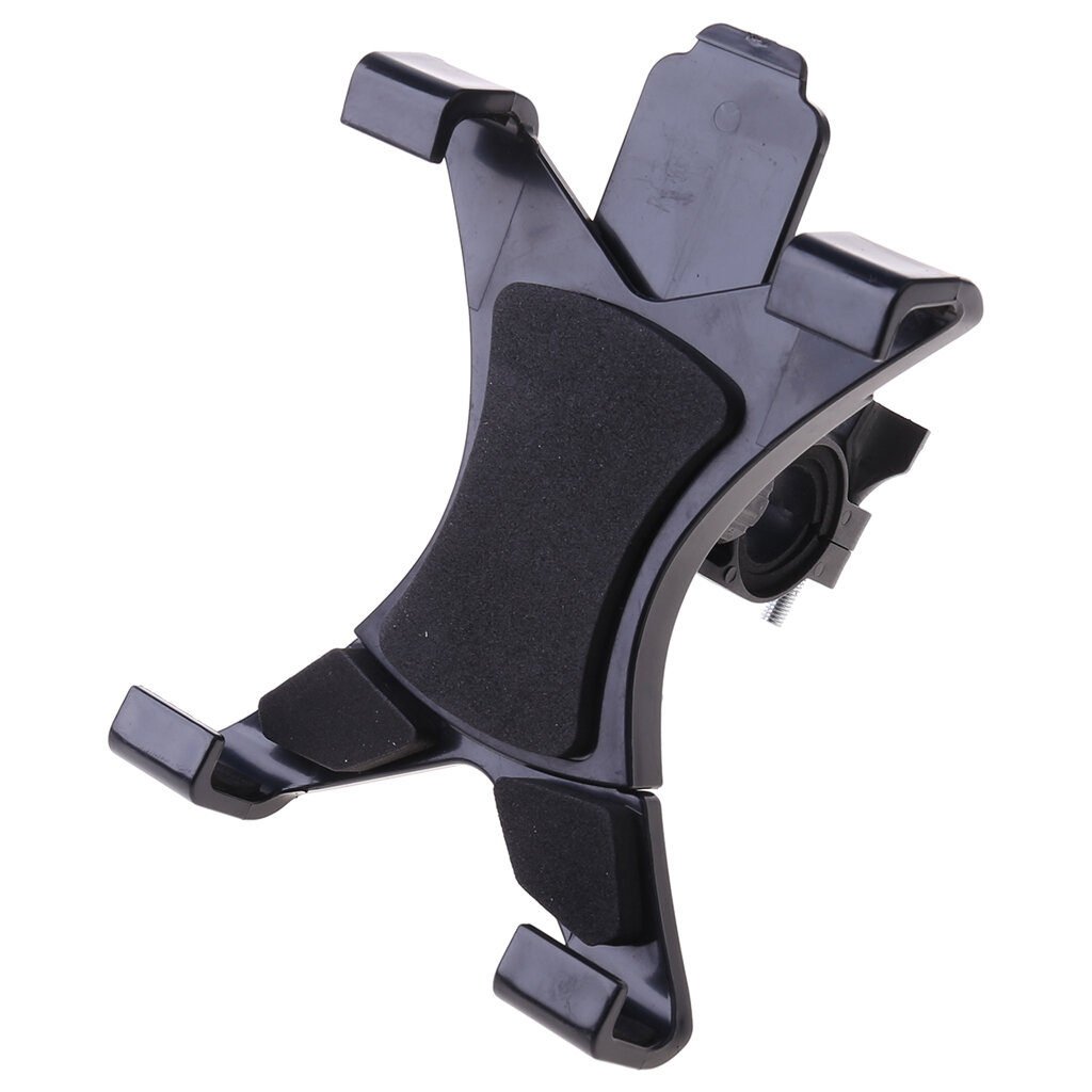 Spinning Bike Tablet Mount Holder, Indoor Stationary Exercise Bikes Tablet Clamp, Gym Elliptical Tablet Stand