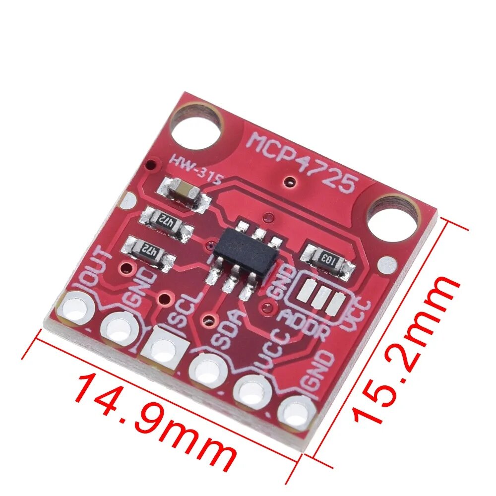 Модуль TZT MCP4725 I2C — фото 1
