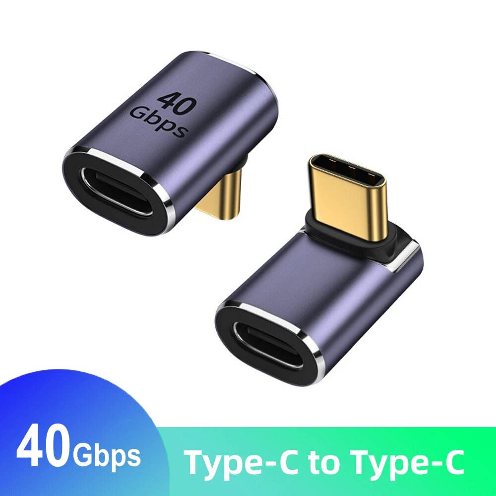 USB 4.0 Type C адаптер OTG 40 Гбит/с быстрая передача данных планшет 100 Вт Thunderbolt3 USB-C зарядный конвертер для телефона Macbook Air Pro Male to Female D