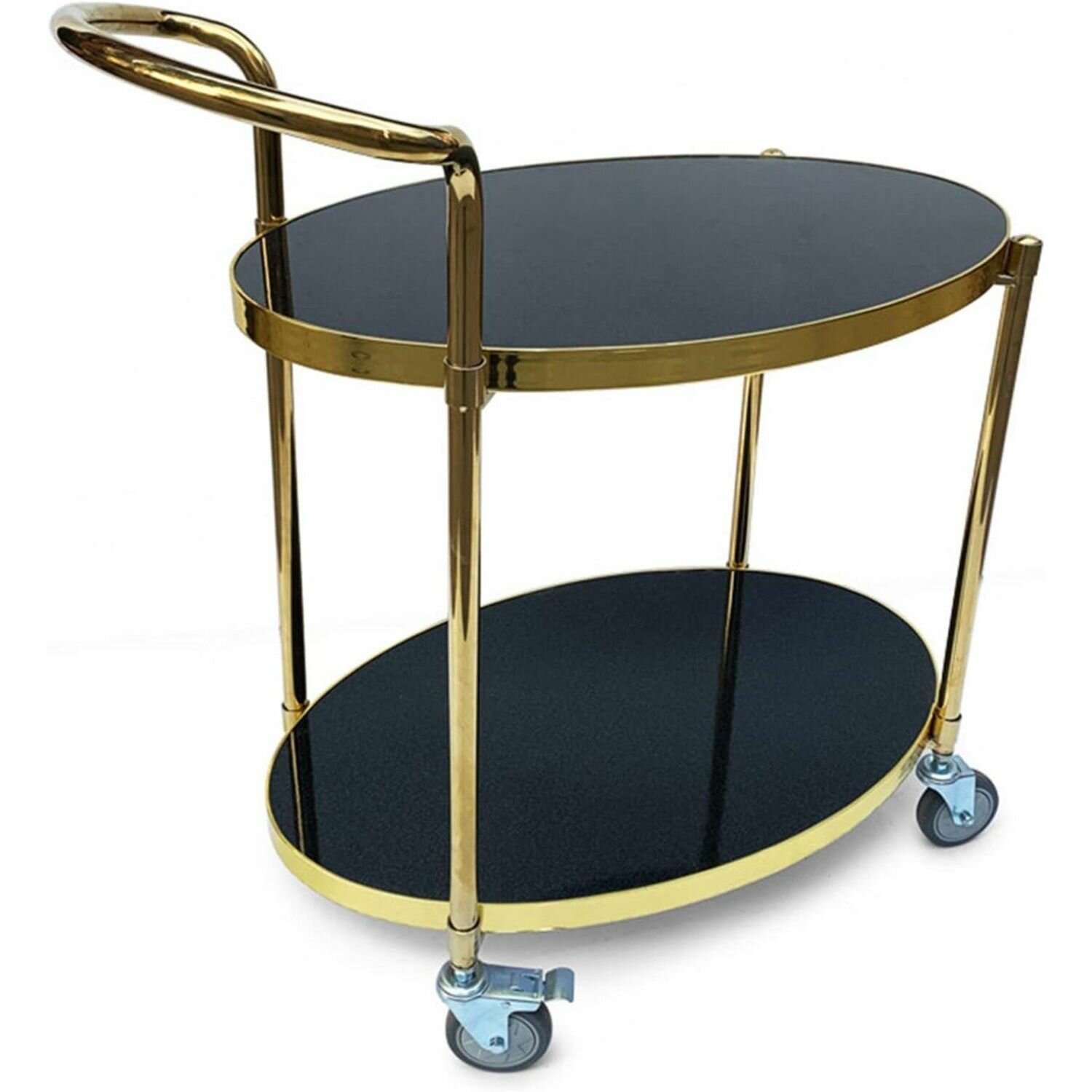 Тележка для обслуживания из дерева и металла