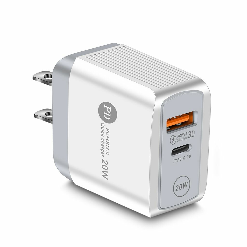 Универсальное зарядное устройство USB Quick Charge 3.0 PD, 20 Вт, тип C, быстрый адаптер питания для мобильного телефона, зарядка в дороге