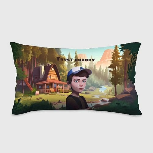 Диппер Trust nobody Прямоугольная подушка