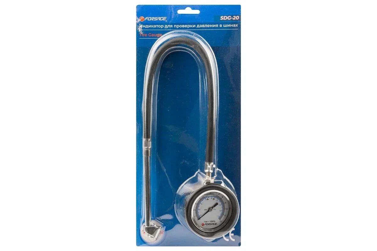 Forsage Индикатор для проверки давления в шинах грузовых а/м (0-12 bar) F-SDG-20(57003)
