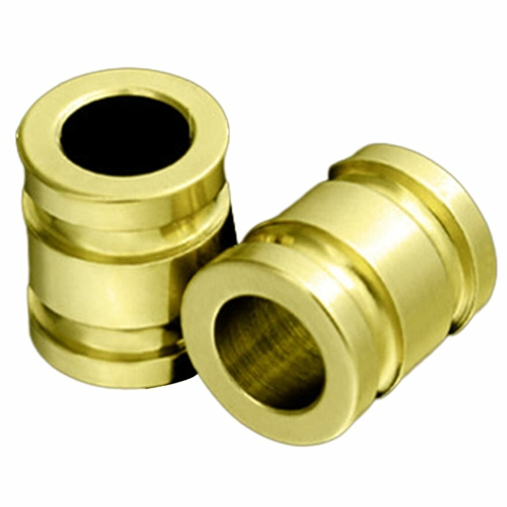 EDC кулон-нож с паракордом - латунь, 4 штуки