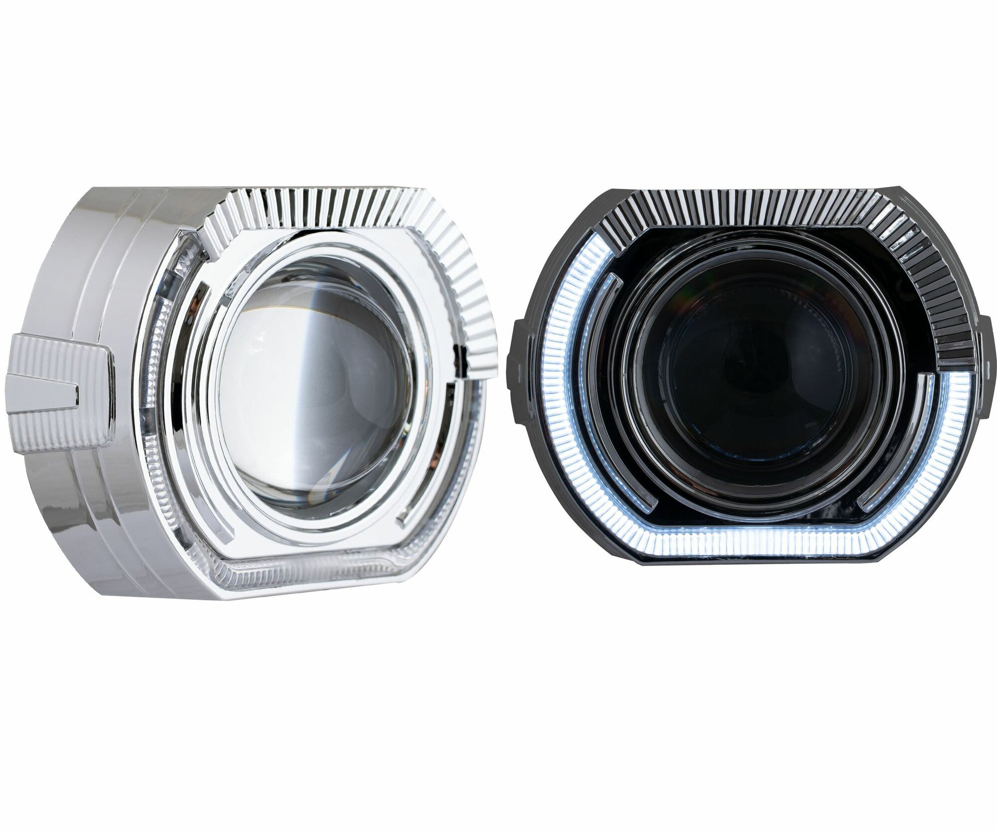 Комплект масок 3.0" для билинз BMW Sport Led Gree