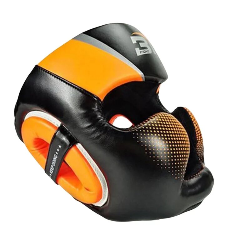 BN FIGHT Боксерский шлем для детей и взрослых Оранжевый, XL, Оранжевый