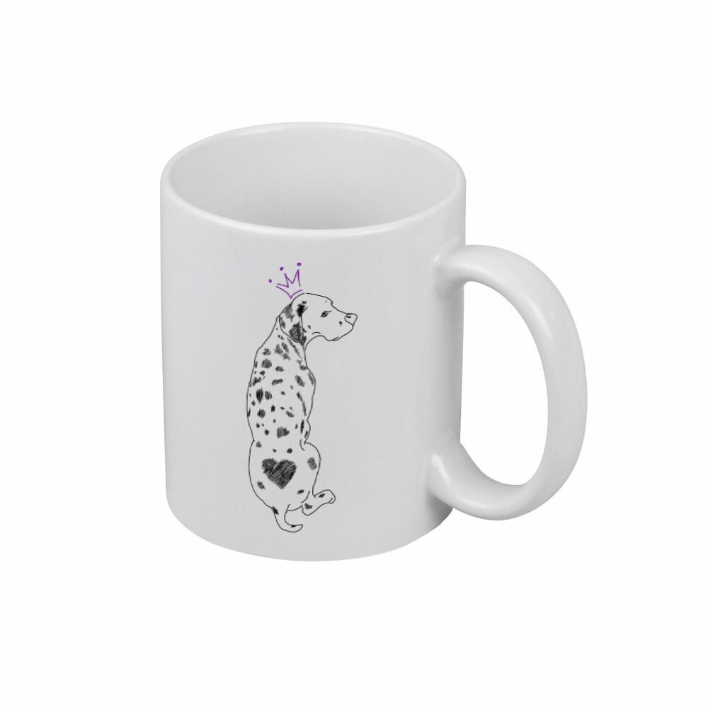 Кружка далматинец цвет белый