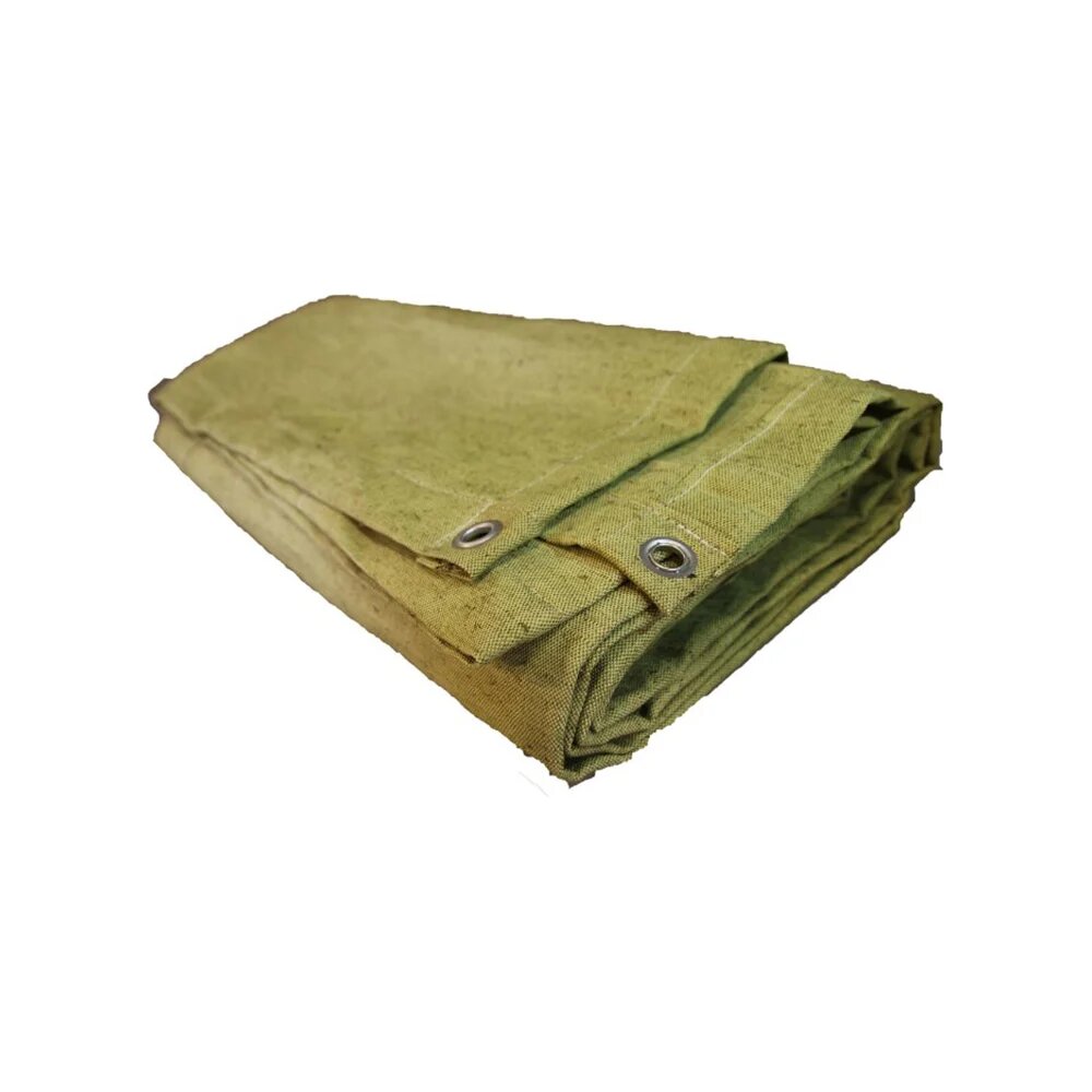 Брезентовый полог-тент с люверсами 450 г/м2, 4x6 м Доминар Q14108, прочного материала, легко