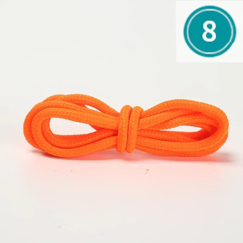 Оранжевые шнурки 90 см, цвет 8 Orange