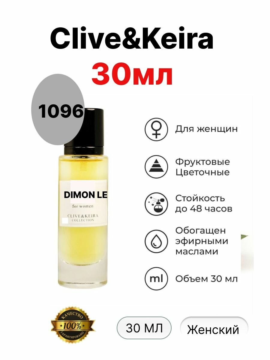 Парфюмерная вода № 1096 30ml