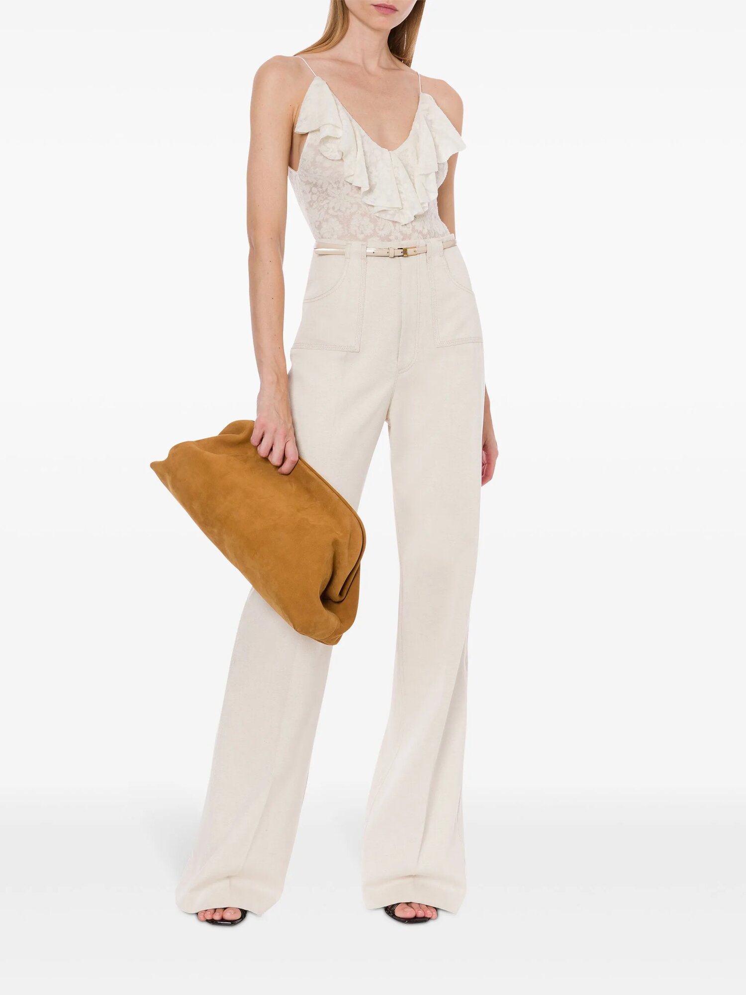 Боди бельевое PHILOSOPHY Di Lorenzo Serafini, размер 44, white — фото 1