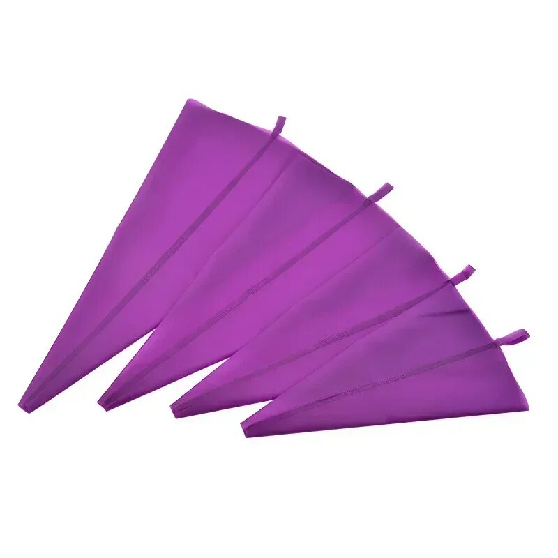 MOONBIFFY Многоразовые силиконовые мешки для глазури Фиолетовый, 12 inches, PL