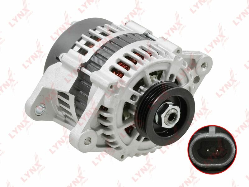 LYNXauto Генератор (65 A, 4PK) CHEVROLET Spark 0.8, 1.0 05-12, DAEWOO Matiz 0.8, 1.0 05-11