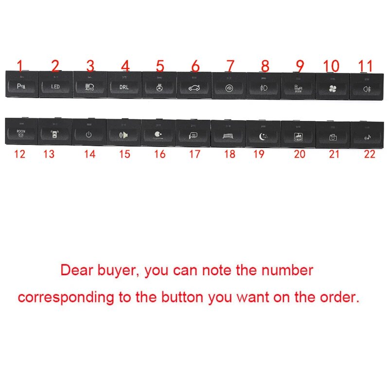 12 В, черная Автомобильная фотолампа, противотуманная лампа, устройство для контроля мощности автомобиля, кнопка переключения тепла зеркала для Ford Focus 2 2004-2010 mk2 Transit 1pc other icon