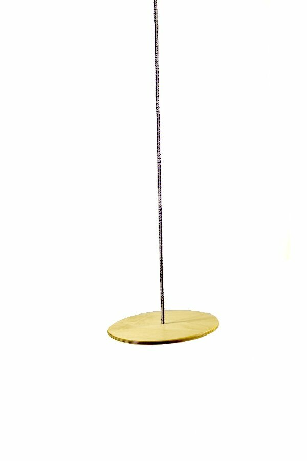 Деревянные качели-диск Лиана Midzumi M014386, Диск: 1 шт Шнур: 1 шт, Катушка: 1 шт, Фиксатор: 1 шт