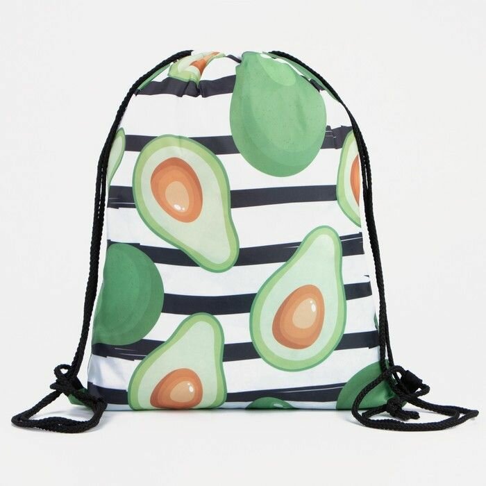 Мешок для обуви КНР на шнурке, белый, 32х40 см (7336306)