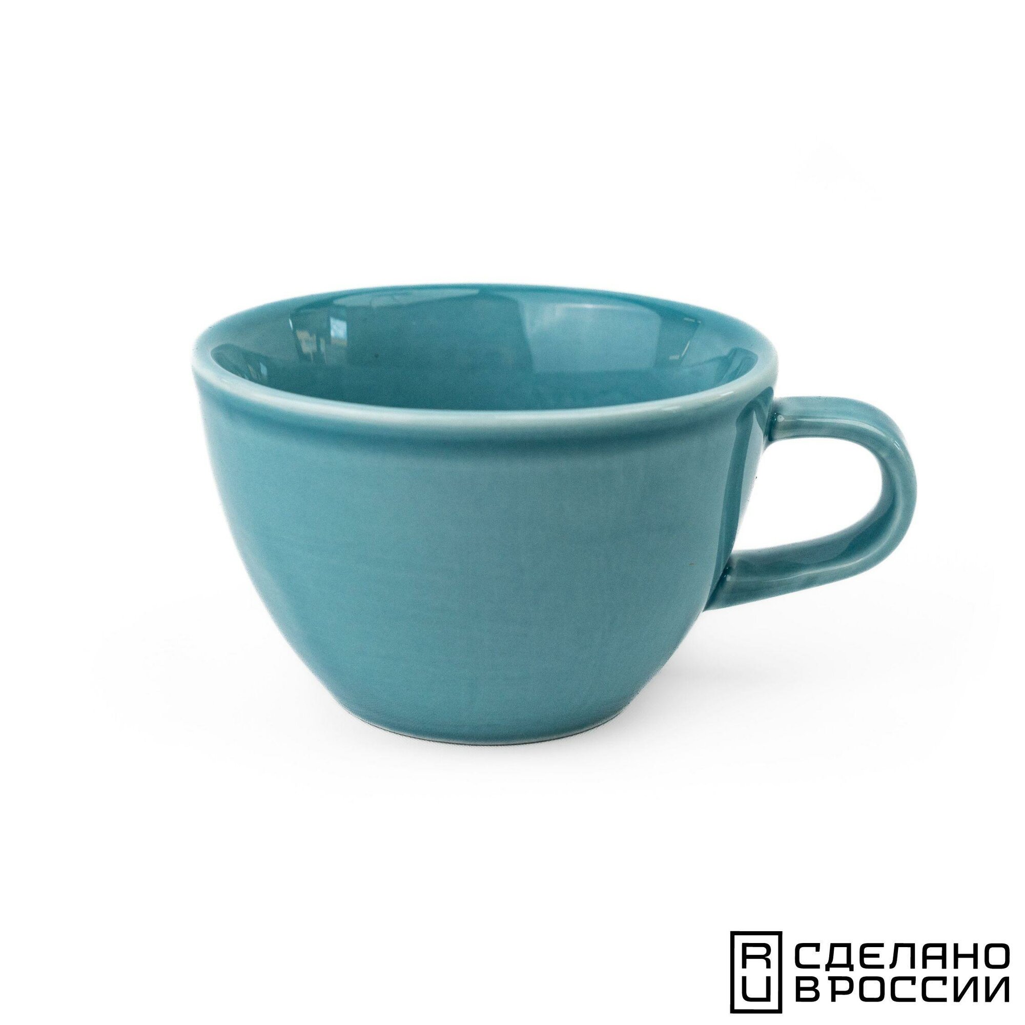 Профессиональная чашка RISE BASE 210 мл, материал: фарфор, цвет: голубой