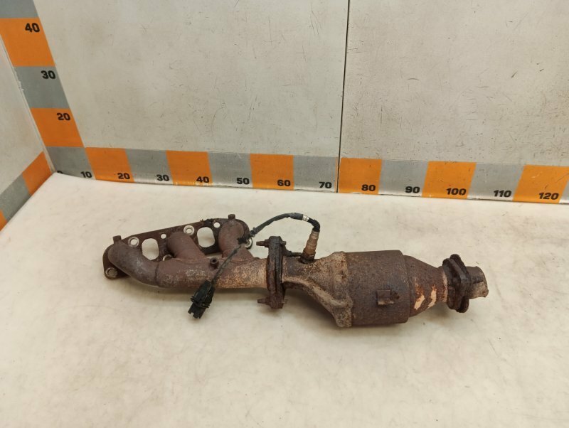 Б/У Без катализатора, 4.0 Коллектор выпускной Nissan Pathfinder 2007 R51 Лев. 381832 NISSAN арт. 14002EA21A