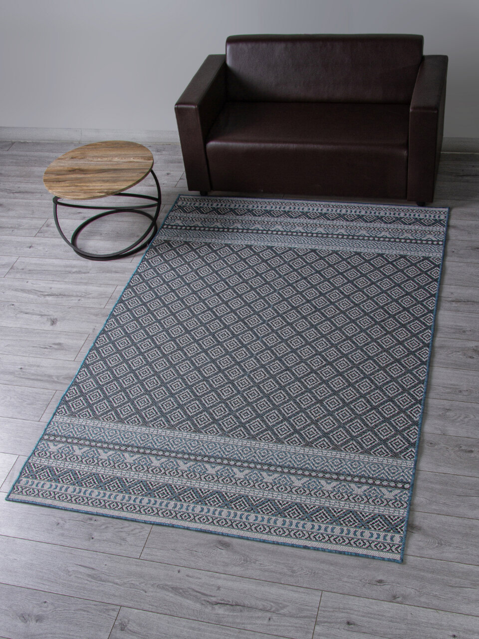 Ковер Современный blue 1.4x2м