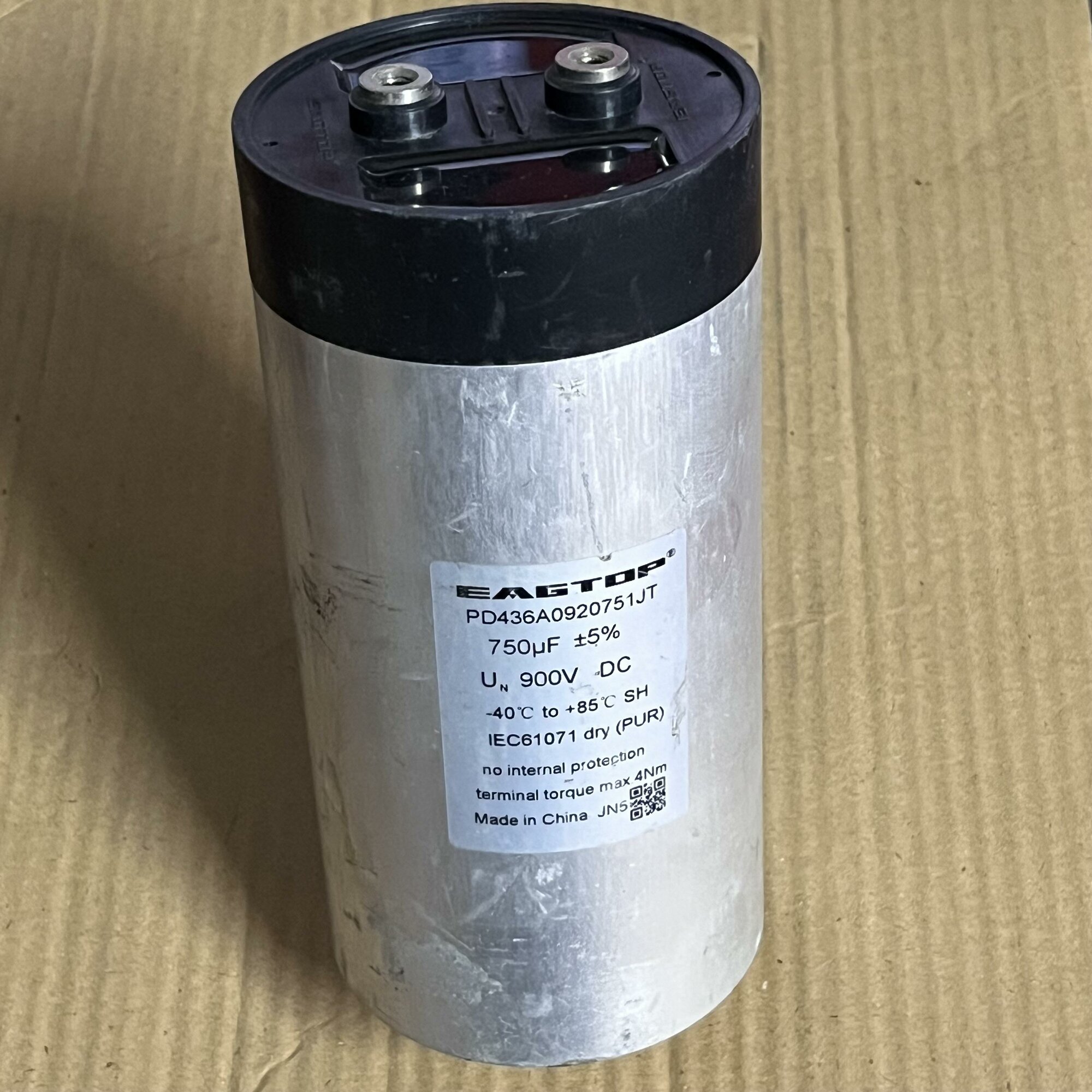 EAGTOP PD436A0920751JT 750UF 900V DC фильтрованные индукционные пленочные конденсаторы 1шт цена