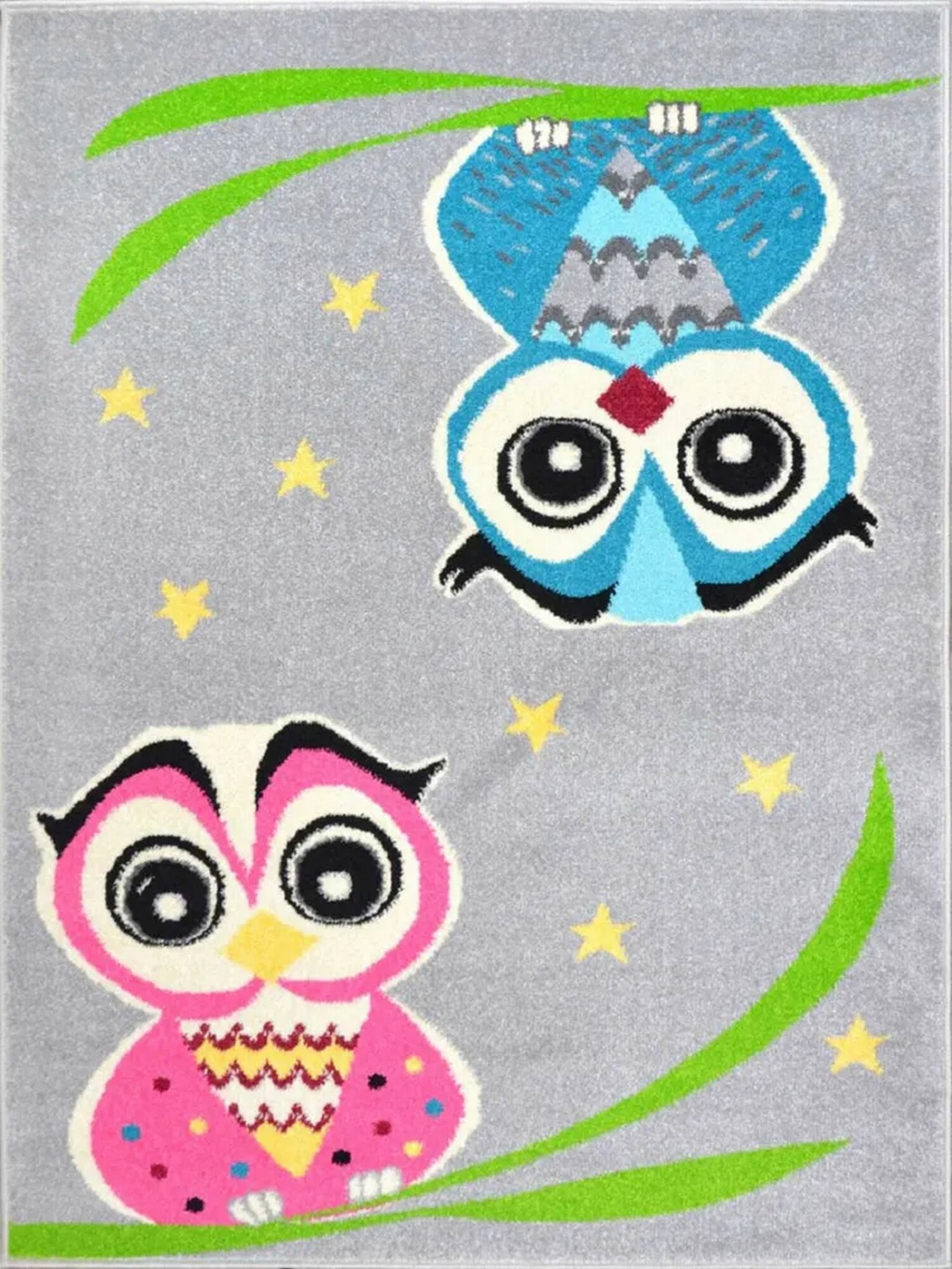 Agnella Ковер Funky Top Owl grey 1.6x2.2м