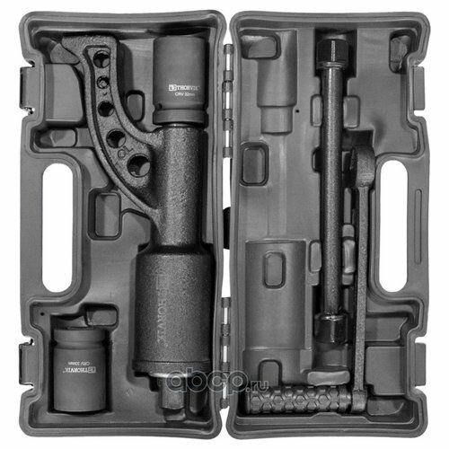 Гайковерт механический удлиненный 1DR, 3800 Нм и головки торцевые 1DR 32 мм, 33 мм THORVIK LSW3