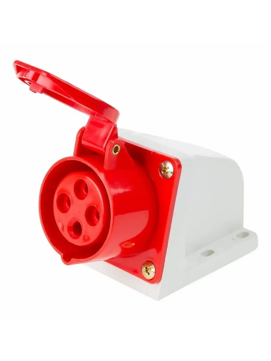 Розетка стационарная ССИ-114 3P+PE 16A 380В