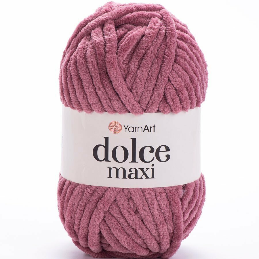 Пряжа Yarnart DOLCE MAXI 751 брусника (2 мотка)