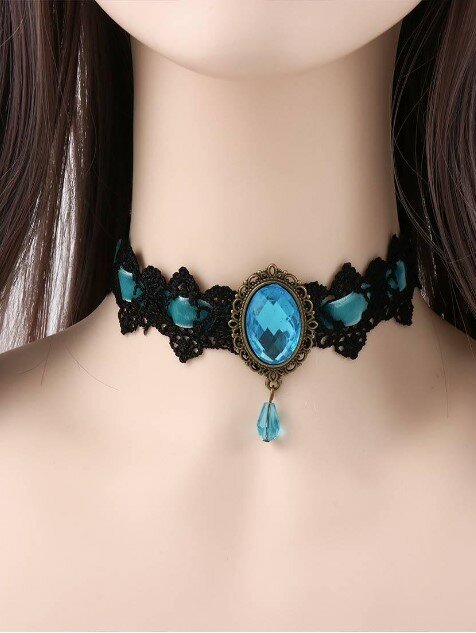 Чокер, кристалл