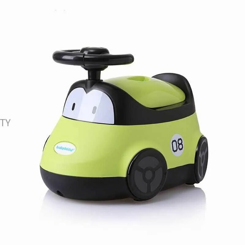 Детский горшок, мультяшная машинка, съемный, легко моется