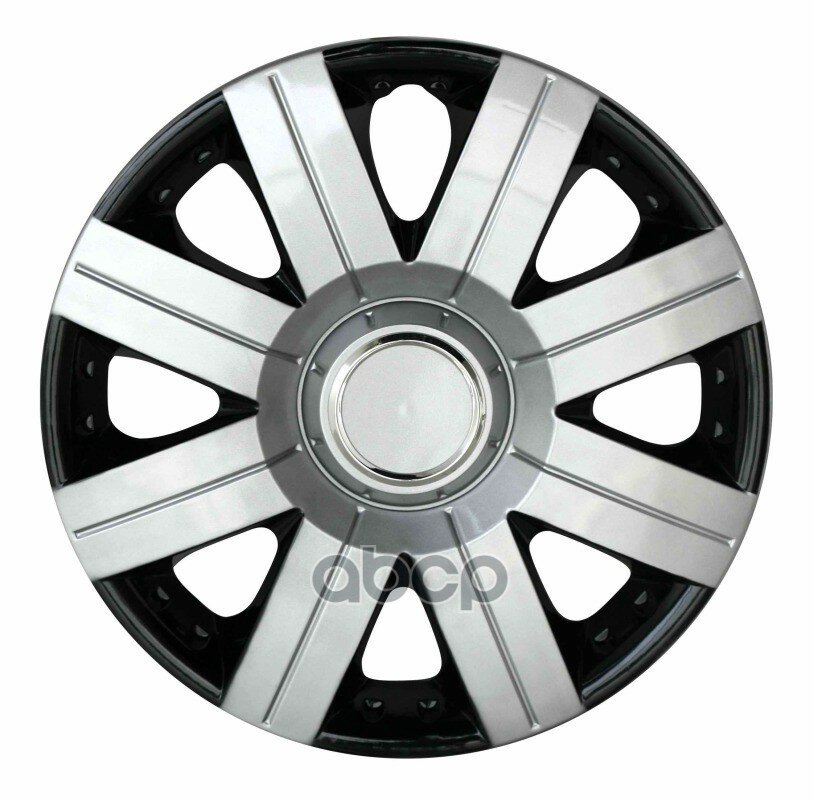 Колпаки R14 Magellan 4шт (серебристо-черные) ABS-пластик ARNEZI A0702068 ARNEZI арт. A0702068