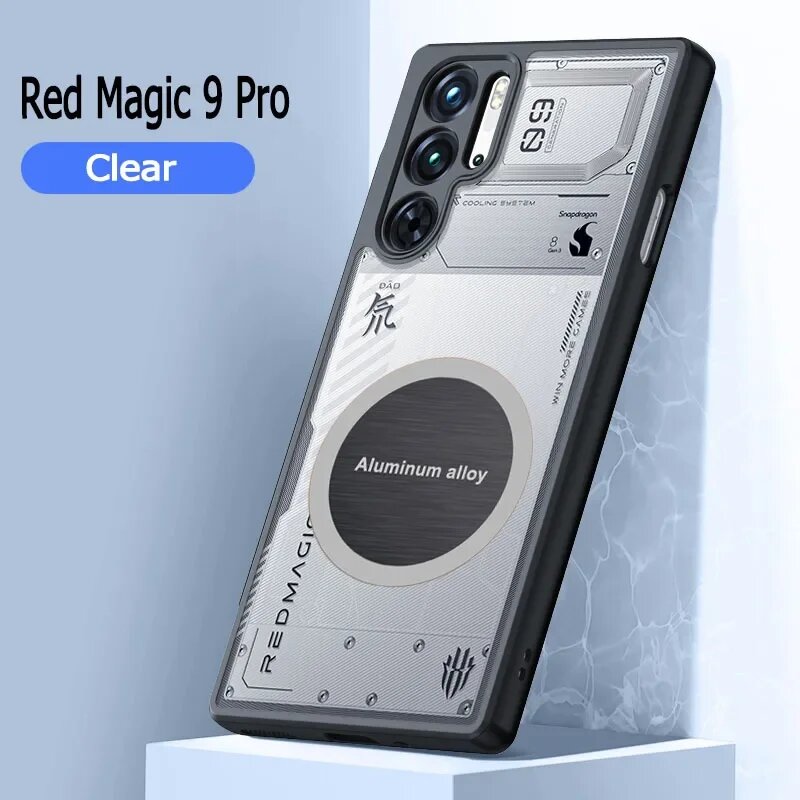Чехол для Red Magic 10 Pro, автомобильный магнитный рассеиватель тепла, подушка RedMagic 9 Pro Plus