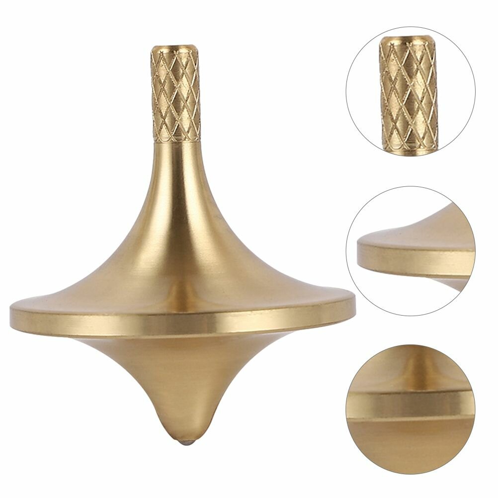 Игрушки-гироскопы, металлические детские развивающие вращающиеся латунные гироскопы, медь, золото, новинка, винтажный гироскоп, левитирующий стол, баланс-5-6