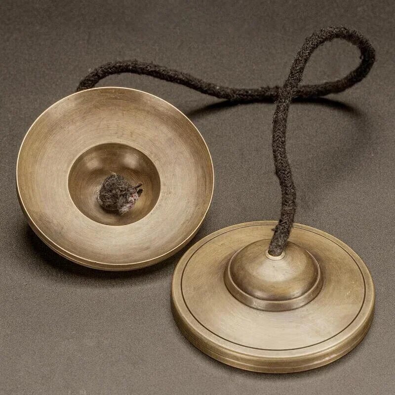 Большой латунный тибетский колокольчик 7cm with bag