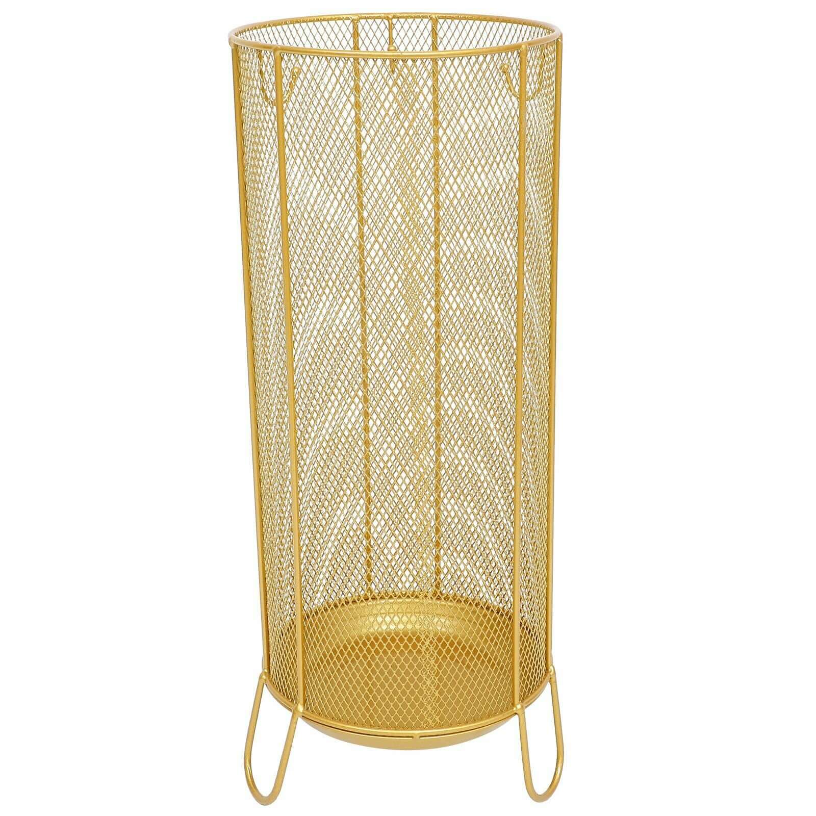 Держатель Для Зонтов На Стойке Из Железа Золотого Цвета 50X21.5X21.5Cm Одна Штука