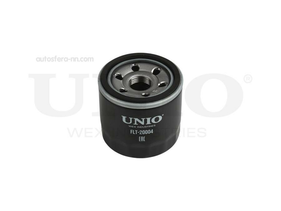 UNIO FLT20004 Фильтр масляный Chevrolet Aveo (T200-T255) 04-, Suzuki SX4 (JY) 16-, Daewoo Matiz (M100-M250) 98-, E