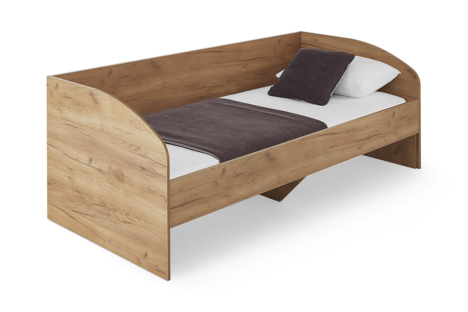 Диван-кровать Hoff Модекс-2, прямой, 204,2х72х94,3 см, без механизма, цвет дуб золотой