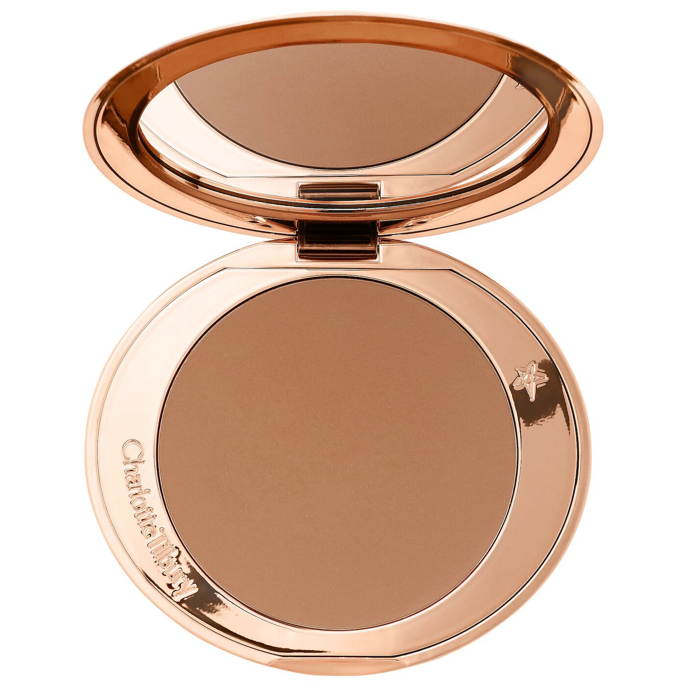 Бронзер AIRBRUSH BRONZER Charlotte Tilbury пудровый, оттенок 2 Medium, 16 гр, оригинал