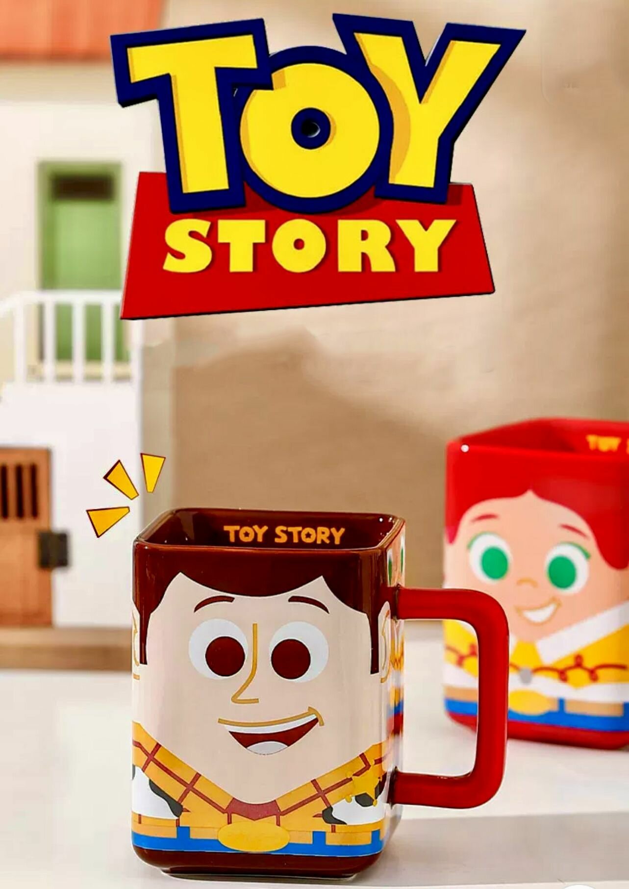 Премиум-кружка Вуди из серии Toy Story, История Игрушек, Disney Pixar / Дисней и Пиксар