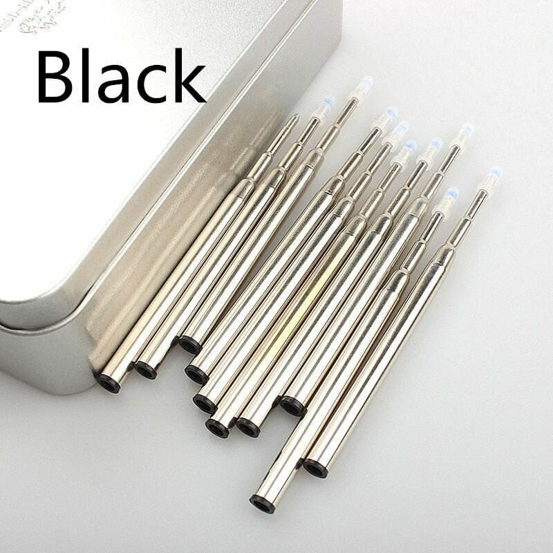 Стержни Montblanc, черный цвет чернил, для перьевых ручек, 5 шт