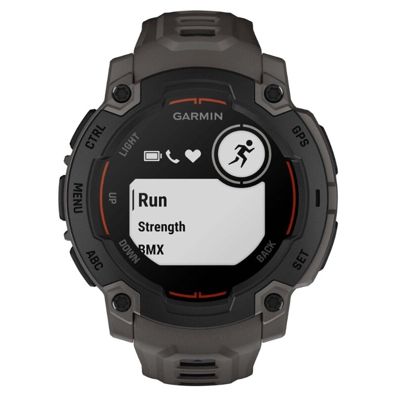 Умные часы Garmin Instinct E, 40mm, 010-02932-00, Black/Charcoal