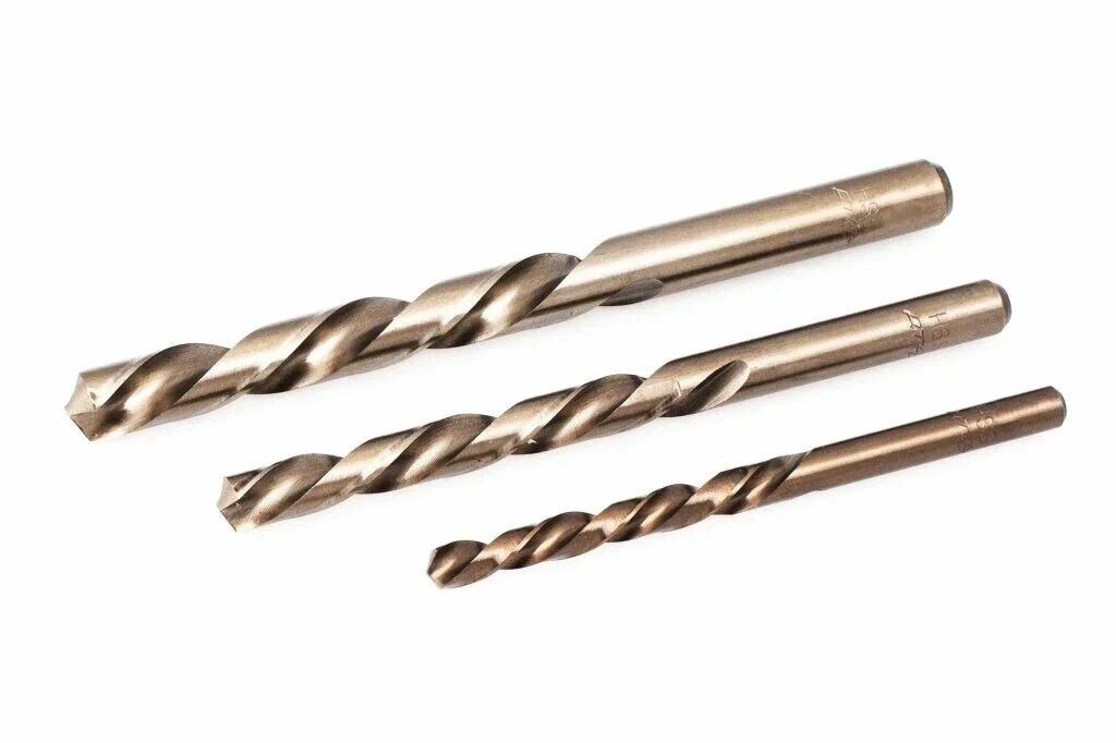 Сверла по металлу (3 шт) диаметром 7,8,9 мм