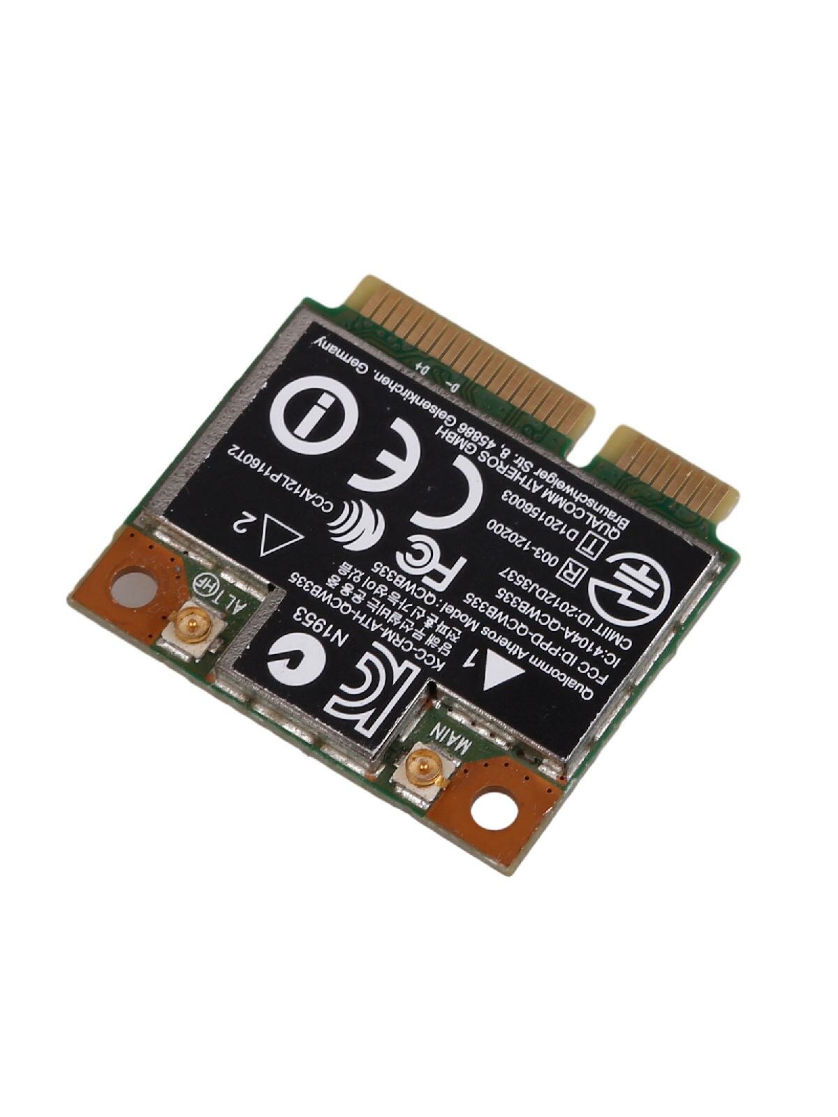 802.11bgn WiFi Bluetooth-compatible 4.0 Wireless Half Mini PCIE Card For HPAtheros QCWB335 AR9565 690019-001
