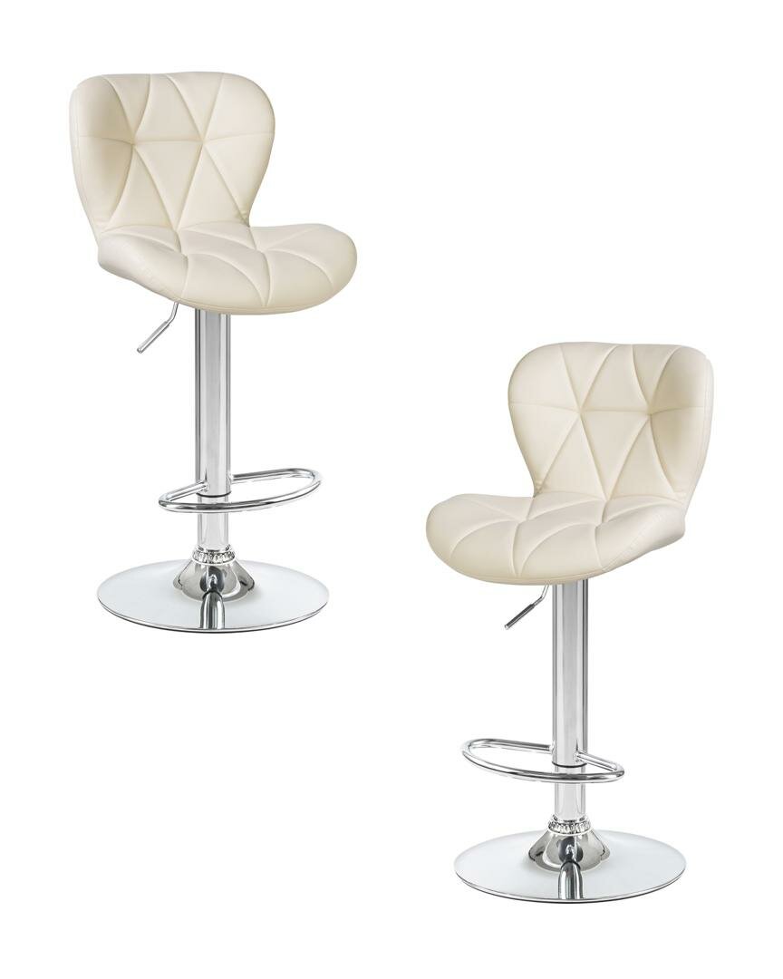 Стул барный DOBRIN Набор 2 шт Стул барный DOBRIN BARNY, кремовый арт. LM-5022-N_CH-M_EL-cream